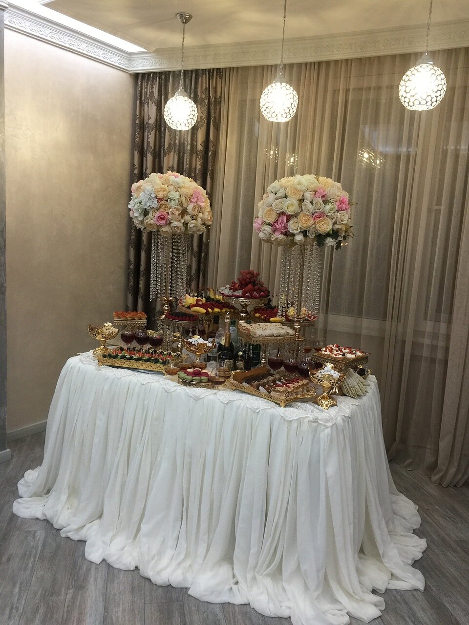 Фуршет в Москве на свадьбу от свадебного организатора Армины БРУМ +79773018815 @armina_broom