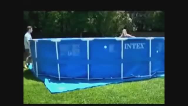 Круглые бассейны Intex 28212, 28231, 28234, 28236 Видео инструкция по самостоятельной  сборке