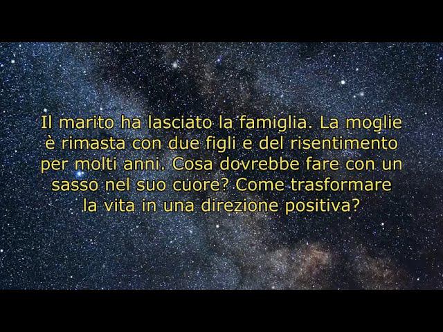 Il marito ha lasciato la famiglia. Cosa dovrebbe fare la moglie con un sasso nel suo cuore?