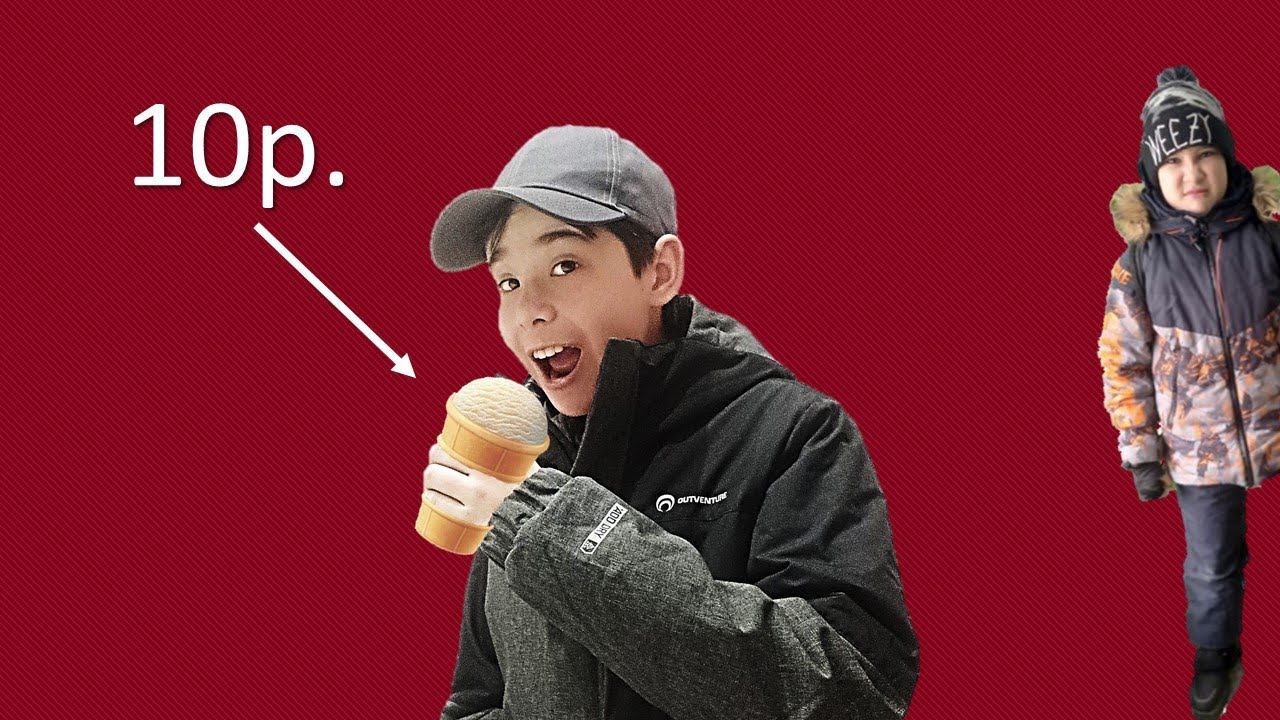 Самая дешёвая еда в мире! *мороженое за 10 рублей!*