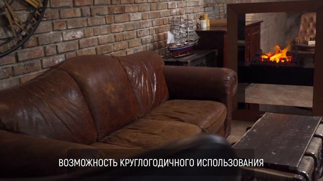 Видеообзор: Портал Boxx (орех) с очагом Cassette 600