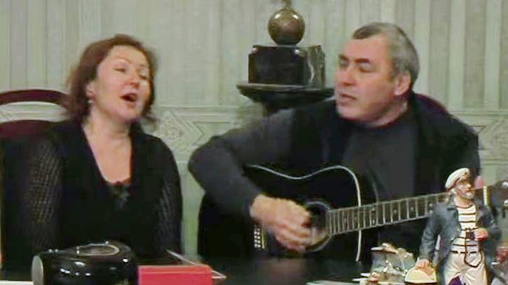 "Все о тебе" (запись 2008 г.). Поют Фондаратовы Елена и Сергей.