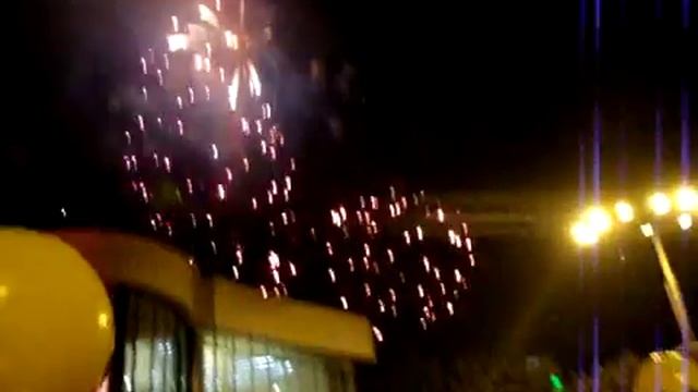 День города Ессентуки 2013 фейерверк