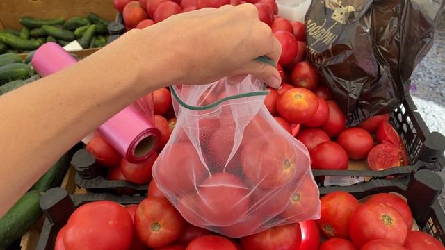 Теберда. Рынок, магазины. Август 2024