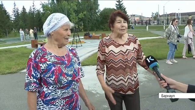 "Парк долголетия" в г. Барнауле