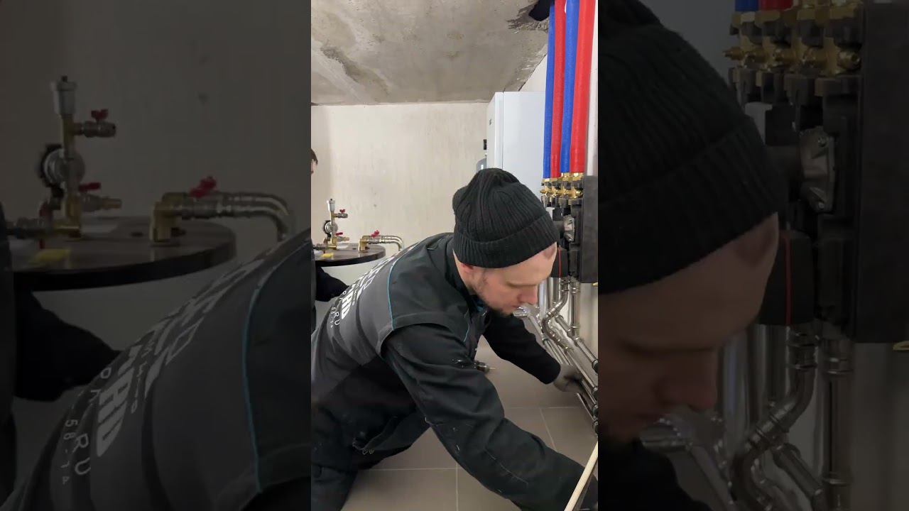 Монтаж котельной от компании REHPRO #TECE и #vaillant #ремонт