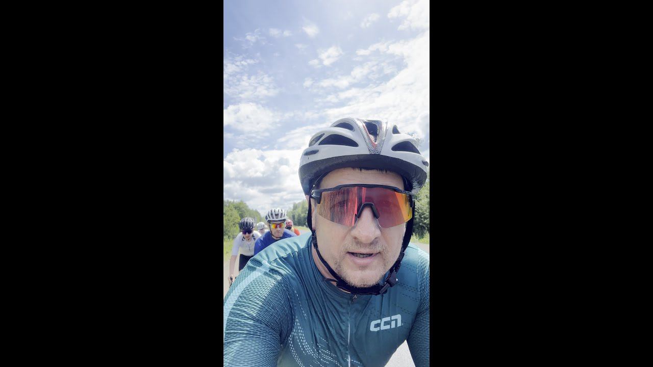 100 км группой на шоссе