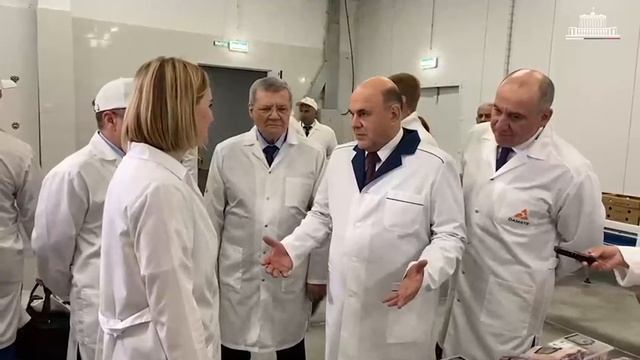 Визит премьер-министра Мишустина М.В. в Кавказ-мясо (ГК "Дамате") (2023)