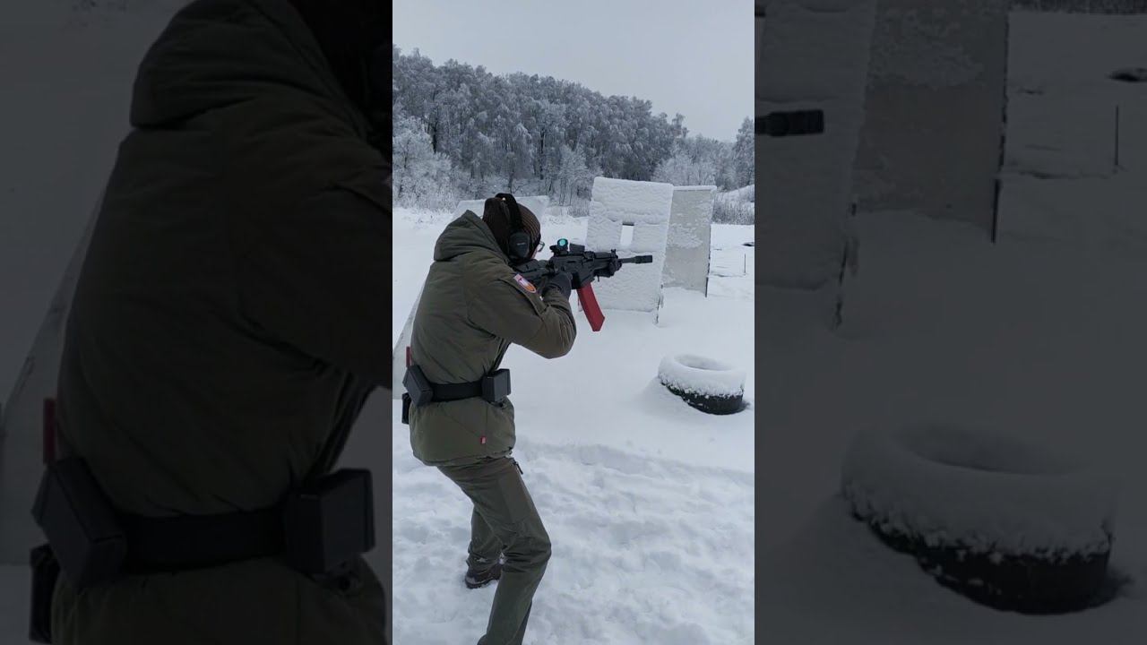 Зимняя тренировка IPSC