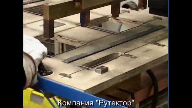 Сварка сеток для изготовления покупательских тележек на контактных машинах TECNA 8206N