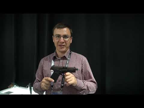 Пистолет Лебедева на выставке Армия 2023.