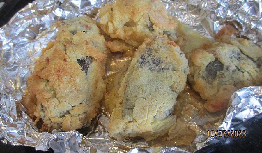 Зубатка жареная .