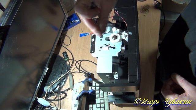 Редуктор Epson. Как правильно выставить метки редуктора