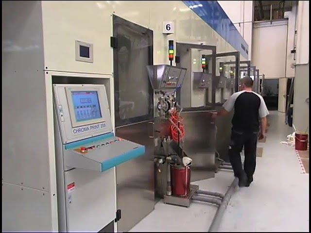 CELMACCH CHROMA PRINT HIGH TECH I   6 printing units   off line