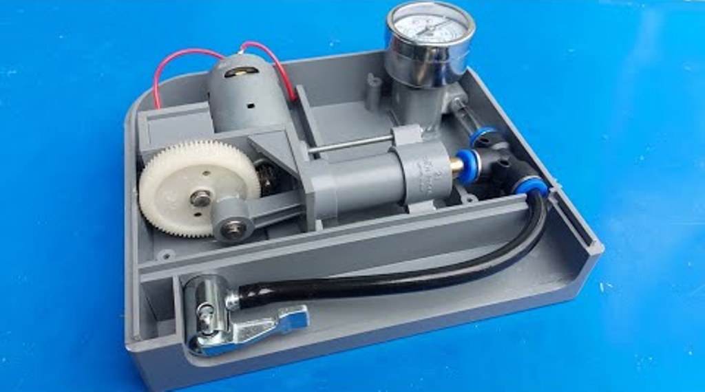 Самодельный надувной насос из ПВХ