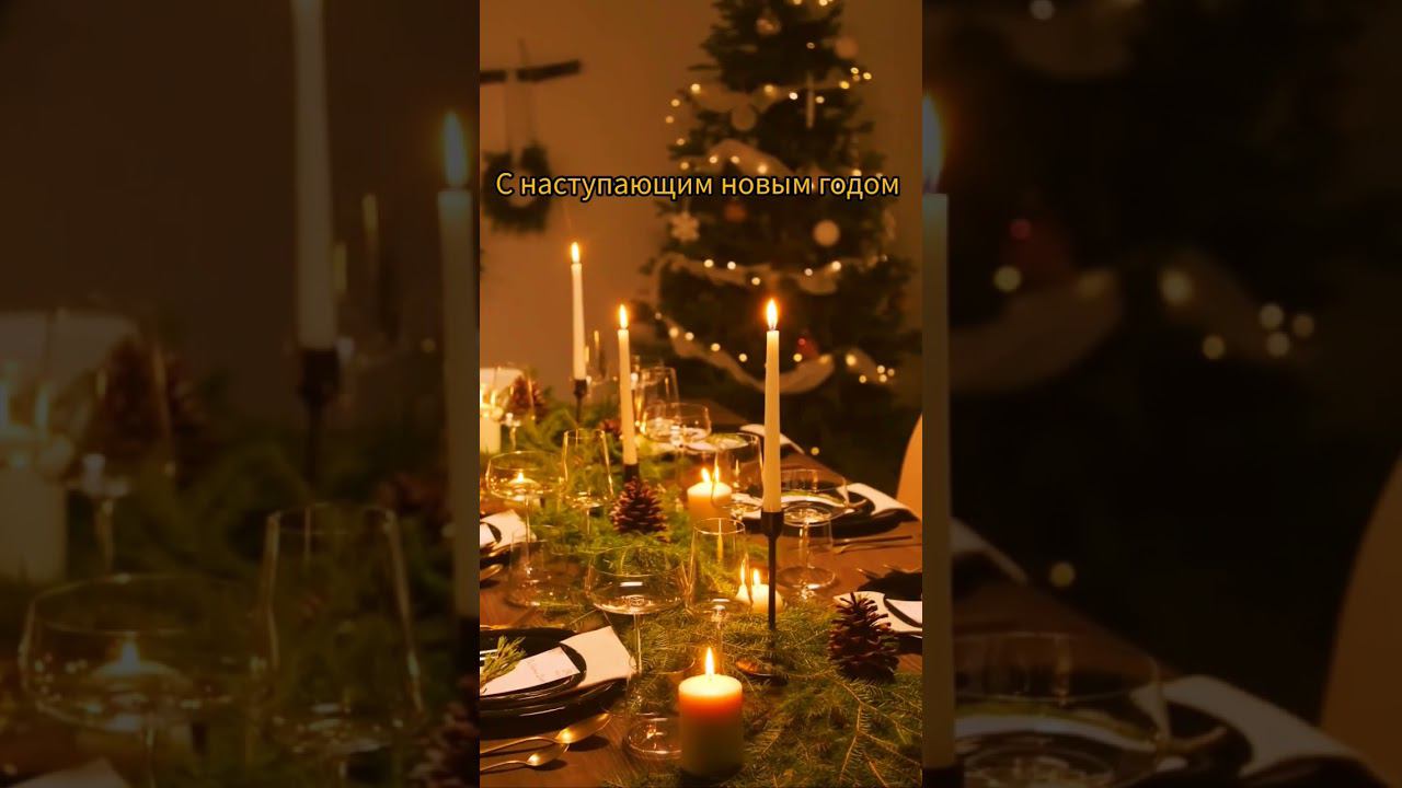 С наступающим новым годом