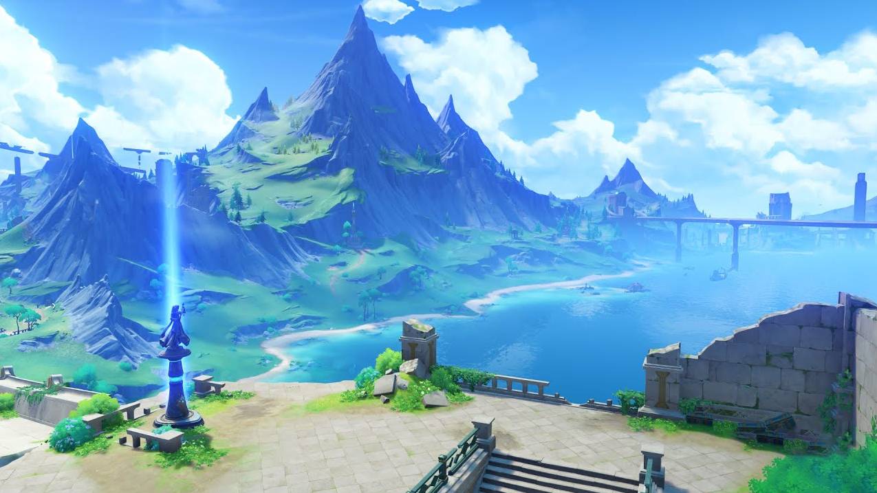 Фонтейн. Район Лиффи. Часть 1. Талатская подводная долина I