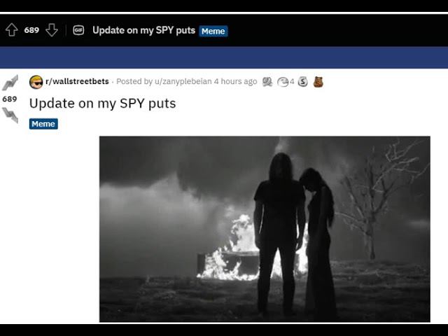 SPY путы горят....