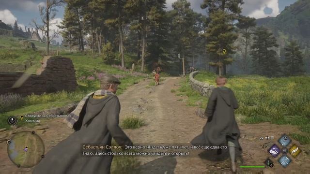 Видеопрохождение Hogwarts legacy. Часть 4. Базовое обучение в Хогвартсе продолжается. Ронен и Репаро