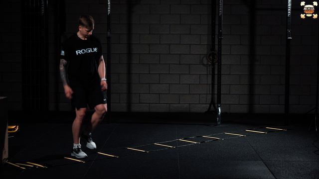 Прыжки коорд. лестница серия