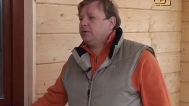 039 Деревянные евроокна в деревянном доме