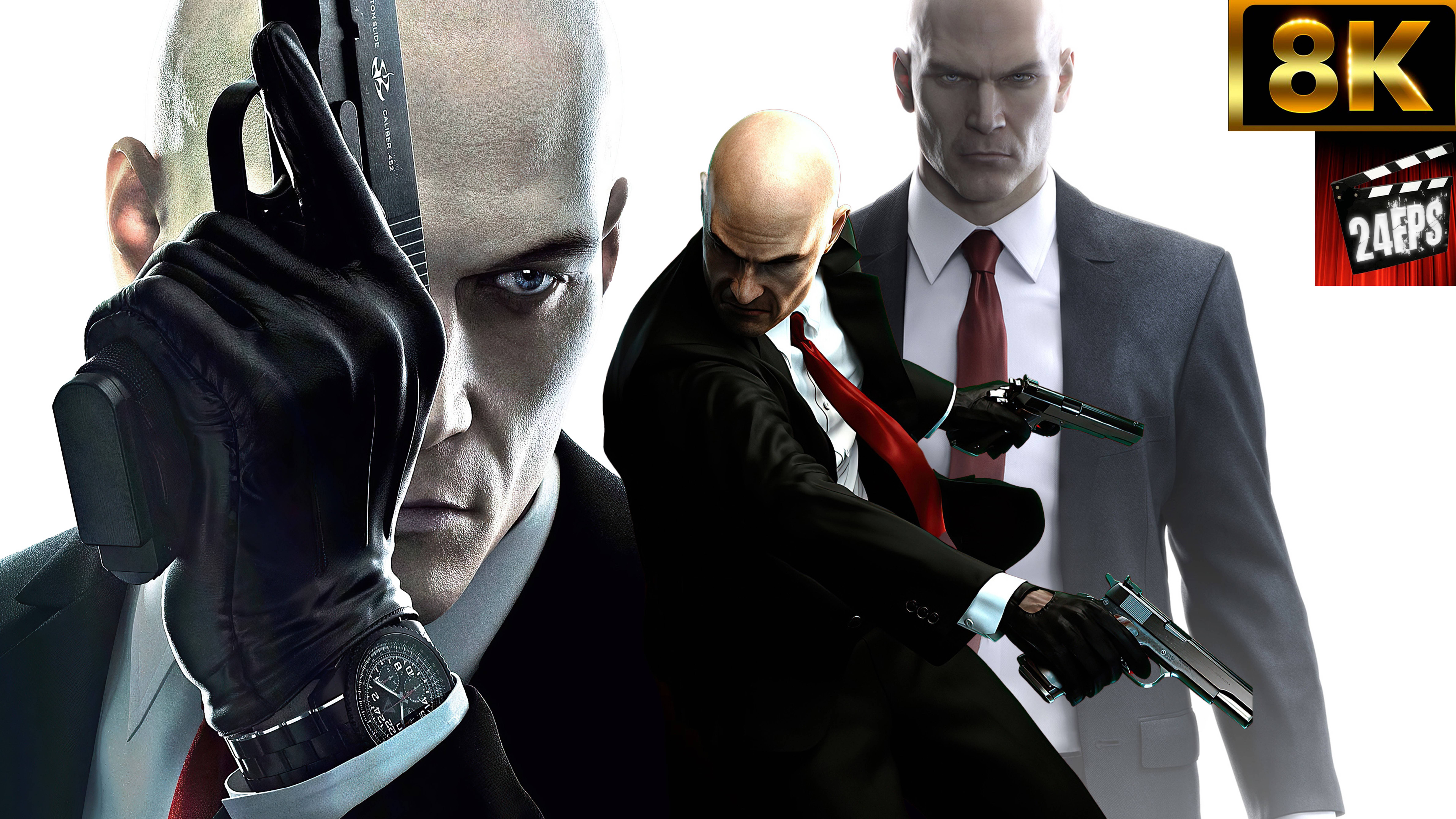 Hitman - All Games - All CGI Cinematics (  Special  8K)