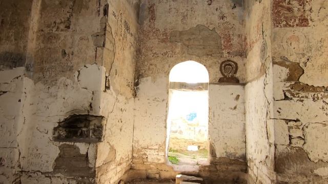 Сентинский храм в 2,7к 60fps. Карачаево-Черкесия. Кавказские горы. Древнейшее сооружение Х века.