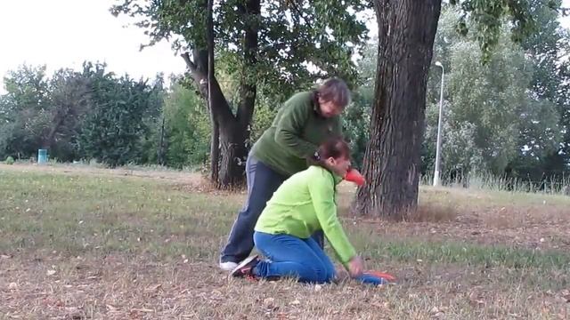 фризби-фристайл Ира и Таня Чижик.mp4