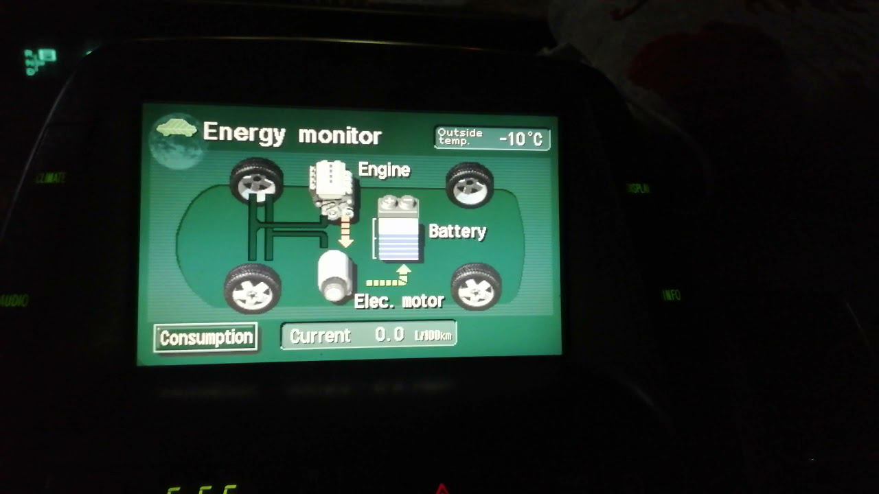 Климат-контроль Тойота Приус 20. Как пользоваться.
