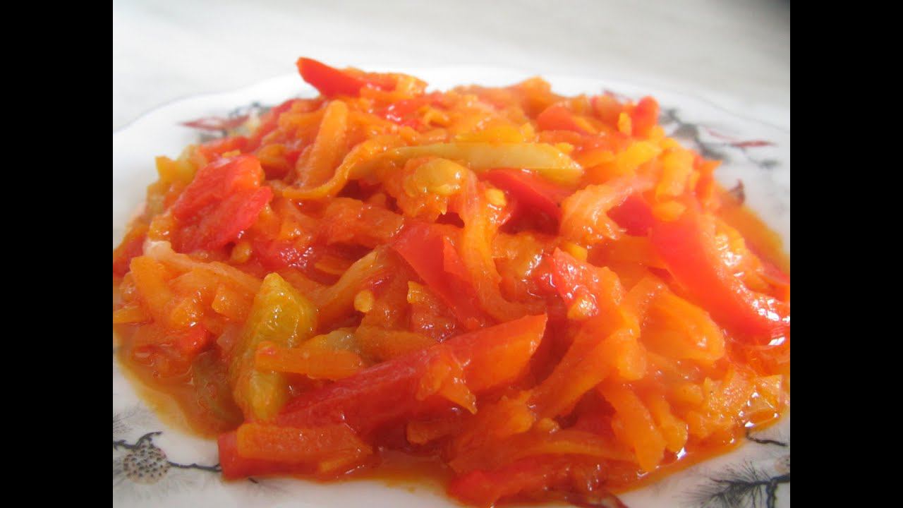 Лечо на зиму из помидоров и перца - легкий и простой рецепт.