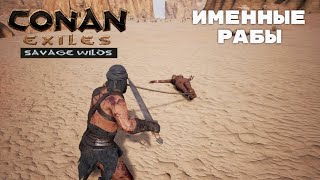 Conan Exiles Savage Wilds / Именные Рабы / Сравнение