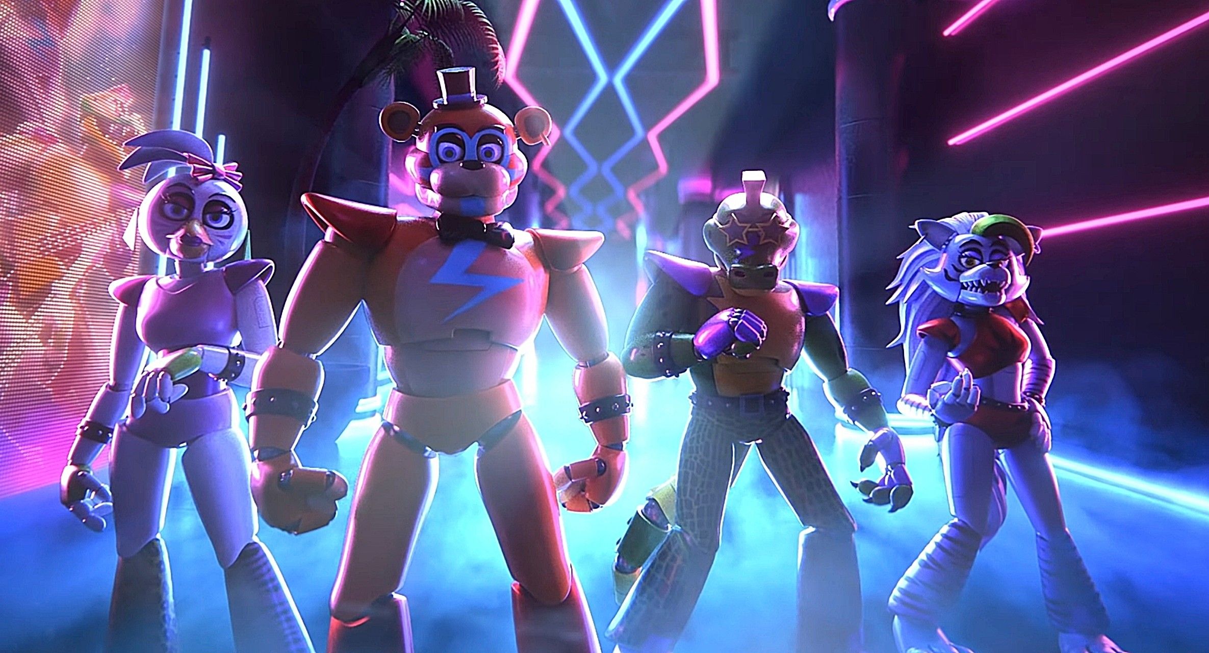 Fnaf Security Breach #1 Чика ест мусор