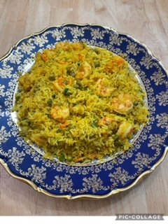 Как приготовить рис с креветками, приятного аппетита. ☺️?