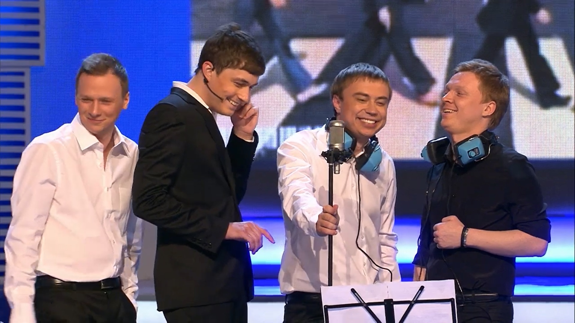 КВН 2013 Высшая лига - Парапапарам Третья 1/4 Музыкалка (Про отца Абрамова)