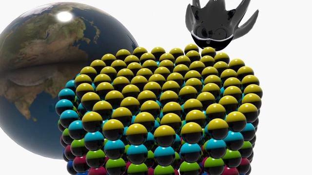 Учим цвета вместе с колобком на фоне планеты Земля на английском и русском языках #цвета #обучение