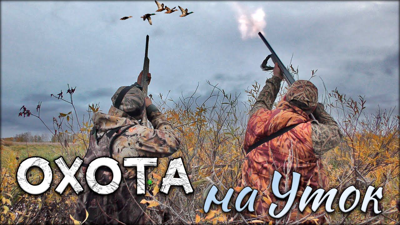 Красивая охота на уток с отцом | Охота на крякаша и разговоры по душам