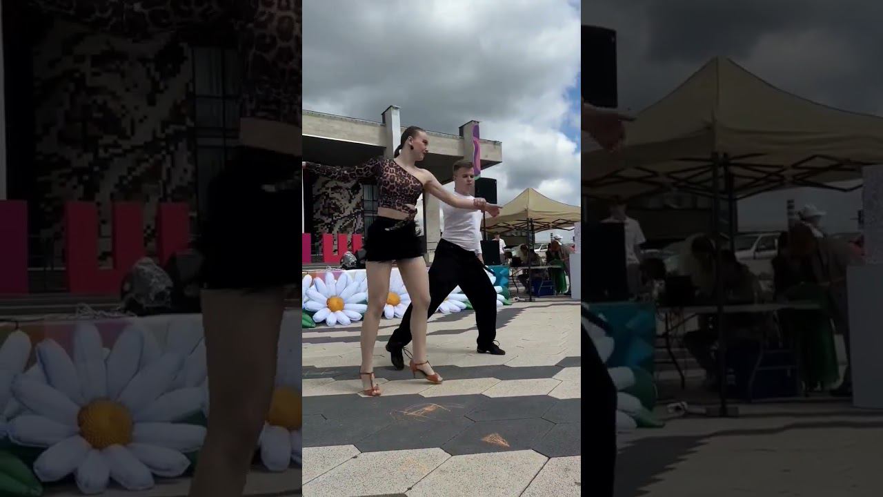 "Эко-студия" в День семьи, любви и верности в Парке мира Мытищи #maridancestudio#танцымытищи#мытищи