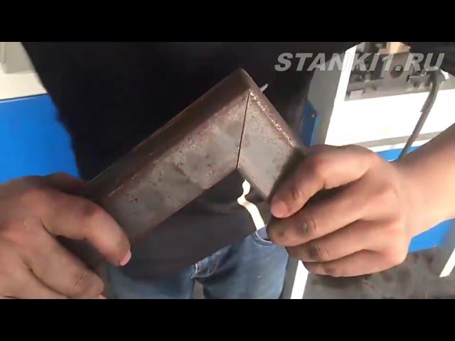 Гидравлический угловырубной пресс для резки профиля