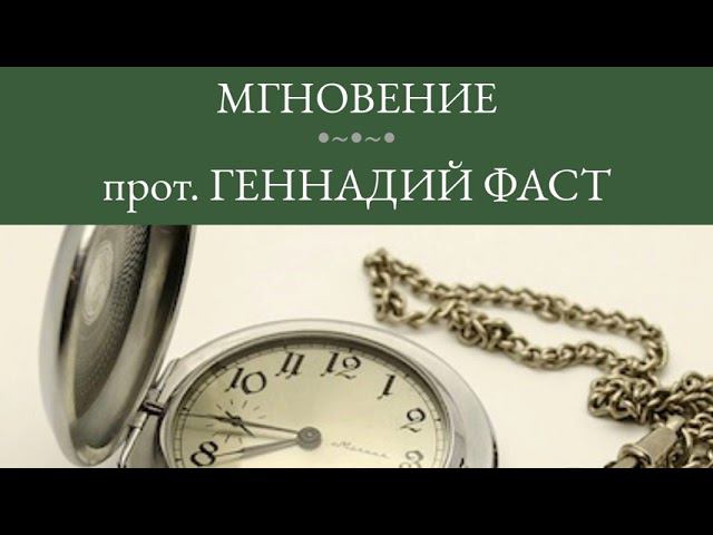 15. Мгновение. Проповедь. Протоиерей Геннадий Фаст