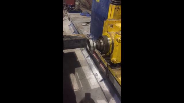 Работа торцефрезера