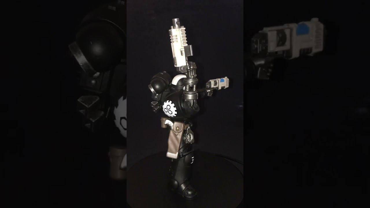 Iron Hands Intercessor Sergeant Kalock #shorts #warhammer #joytoy  #warhammer40k #spacemarines