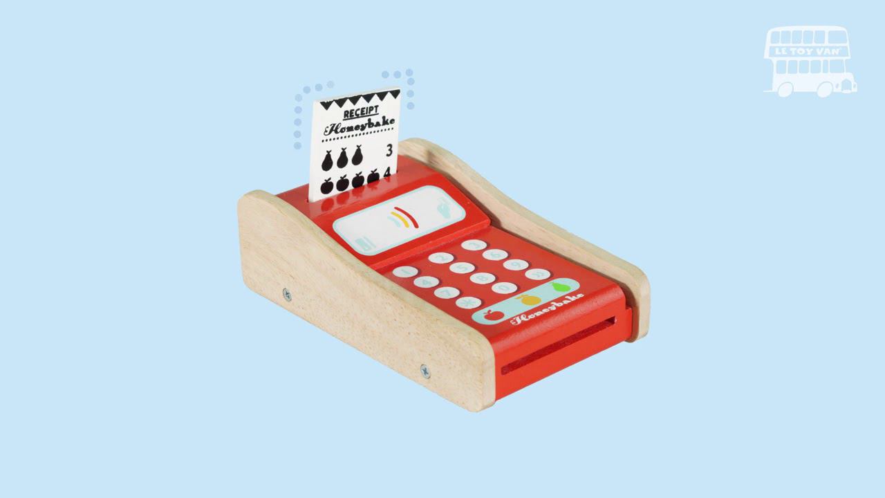 Касса для приема карт для детей | Honeybake© Коллекция| Le Toy Van | Традиционные игрушки