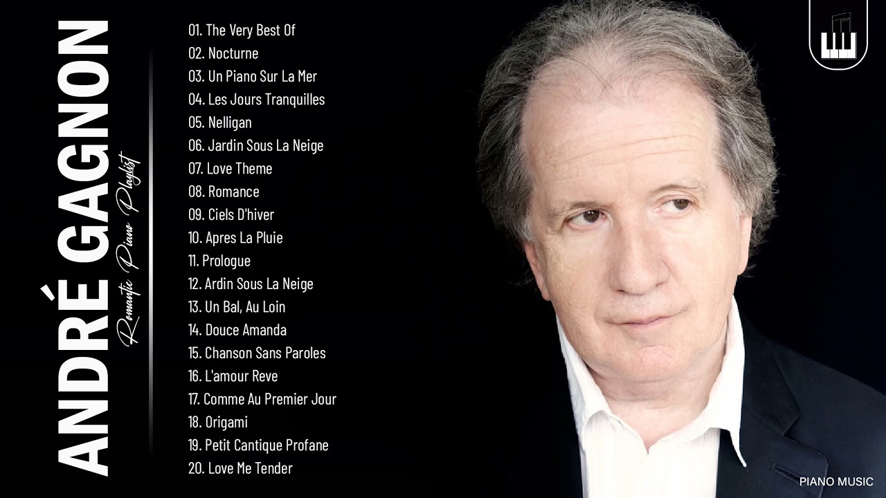 Andre Gagnon коллекция лучших хитов - Лучшая инструментальная музыка, пианино.