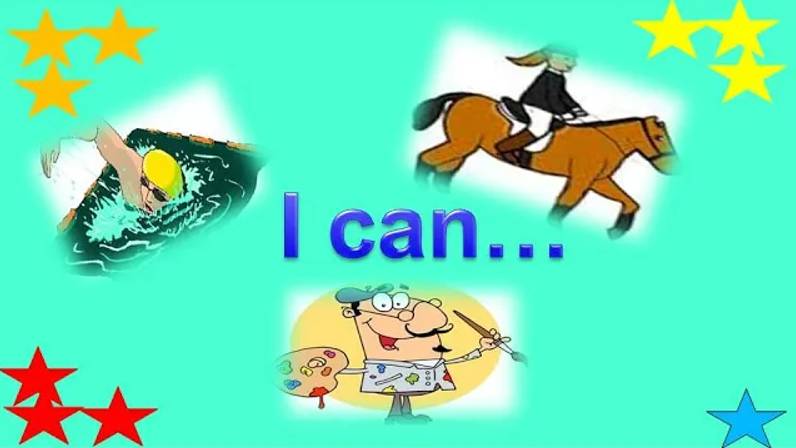 I can... Я умею... Слова по теме _ДЕЙСТВИЯ_ и модальный глагол  can.