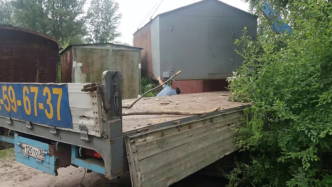 Перевозка гаража в Воронеже на воровайке