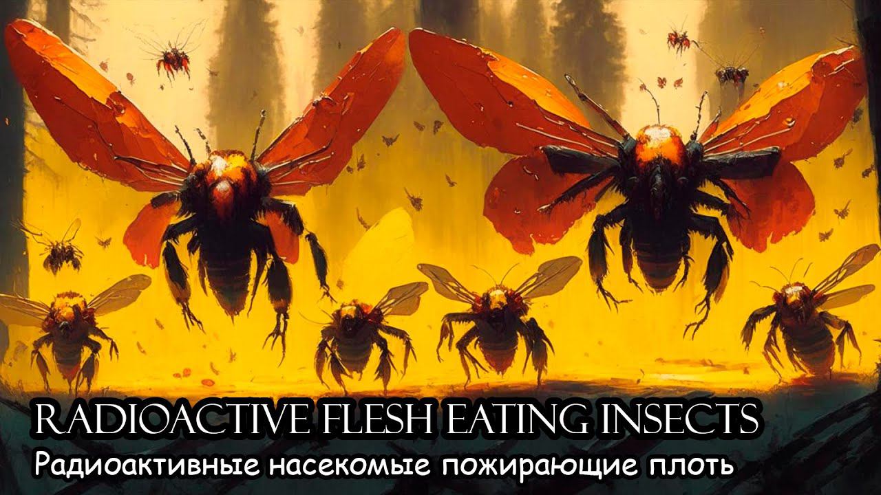 Радиоактивные насекомые пожирающие плоть (2023) Короткометражный фильм