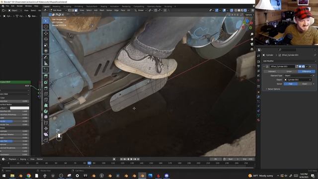Some Useful Techniques for Modeling a Scooter