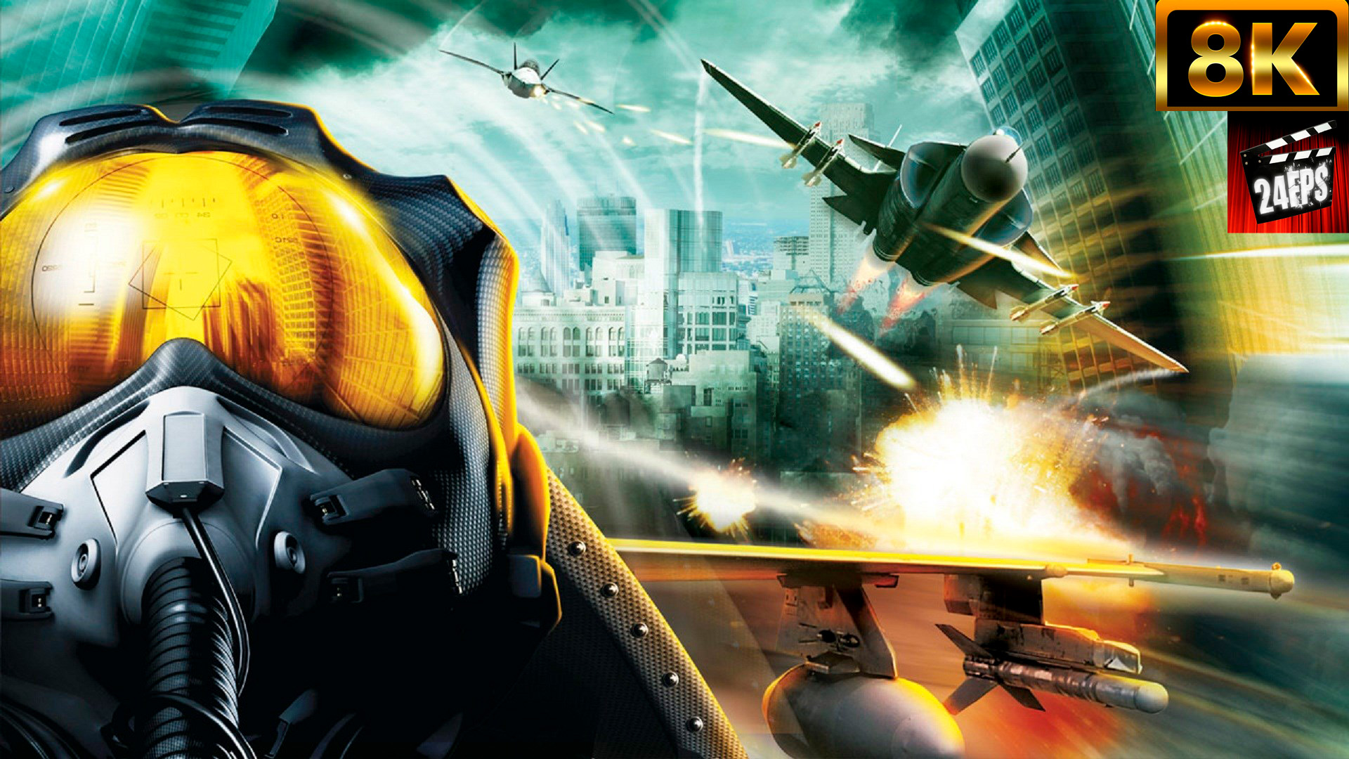 Tom Clancy’s H.A.W.X. 2 - All CGI Cinematics (  Special  8K)