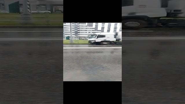 Вид из окна автобуса