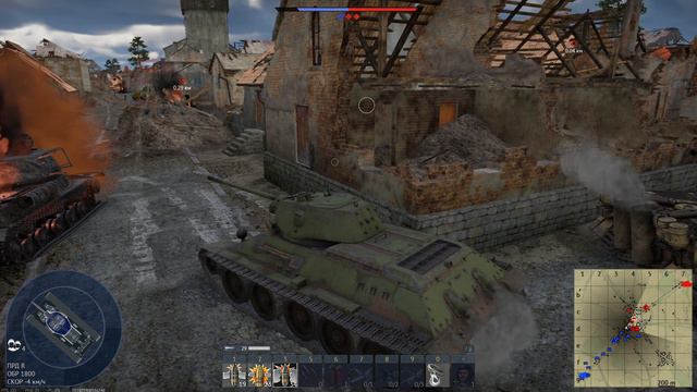 Играю в аркадные бои в War Thunder